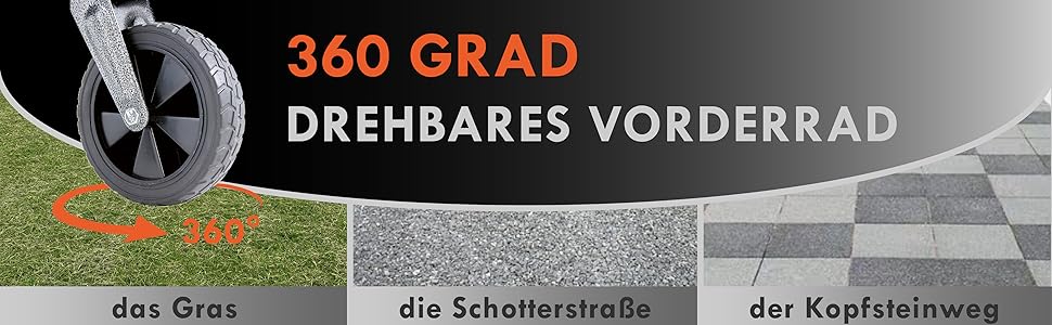 KENLUCK Mini Bollerwagen faltbar mit Tasche zum Organiser & Einkaufen, klabbarer Transportwagen ...