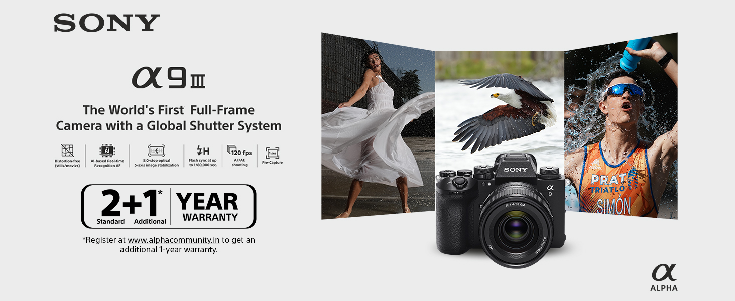 Buy Sony Alpha ILCE-9M3 Full-Frame Interchangeable-Lens Mirrorless Camera (Body Only) | Global ...