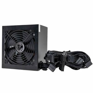 Black 650W PSU, ATX Switching Power Supply, Computer Desktop PC, With 120mm Fan, 8-Pin 12V, 6+2 ...