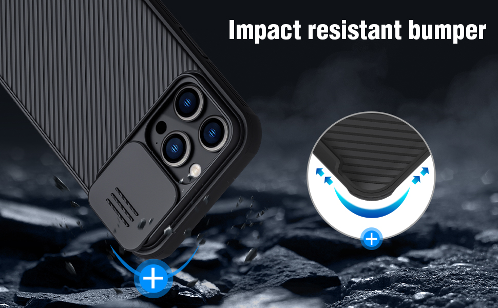 Amazon.com: Nillkin for iPhone 14 Pro Max Case with Slide Camera Cover [Lens Protection ...