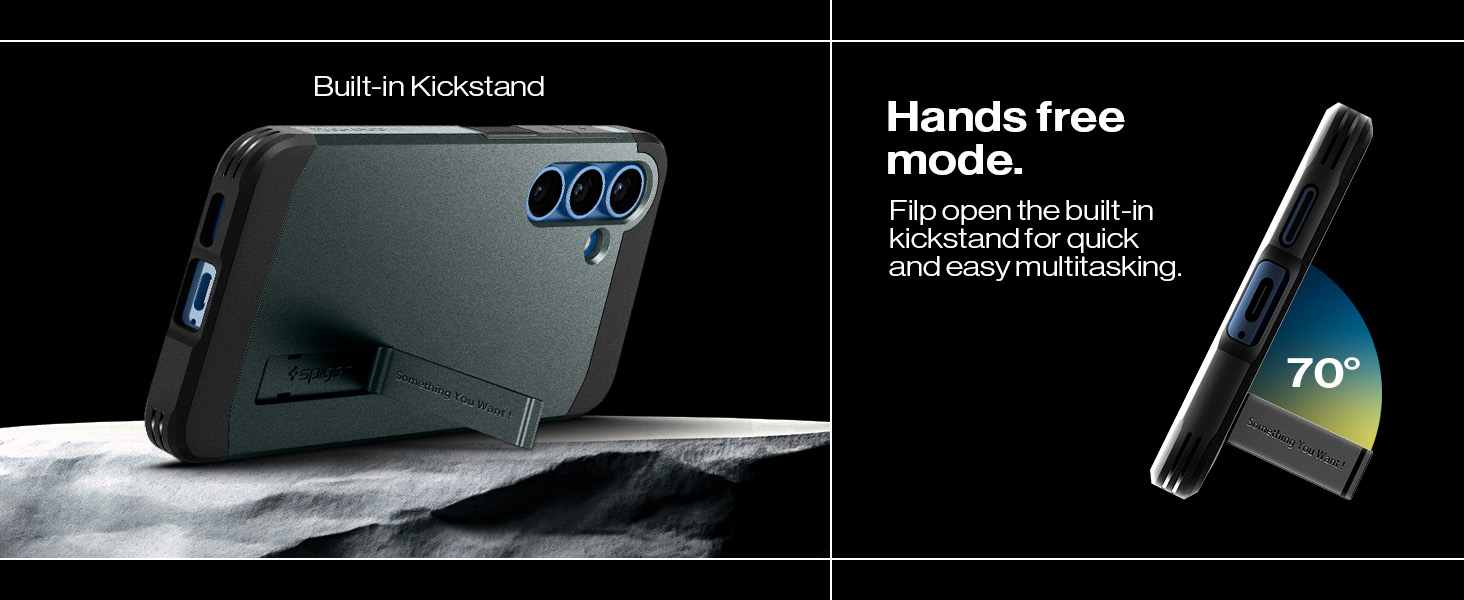 Amazon.com: Spigen Tough Armor (Ai) MagFit Designed for Galaxy S25 Plus Case [Kickstand] [Fast ...