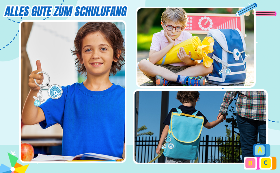 Rorchio Einschulung Geschenk Jungen, Inhalt Schultüte Füllung Junge Schutzengel ...