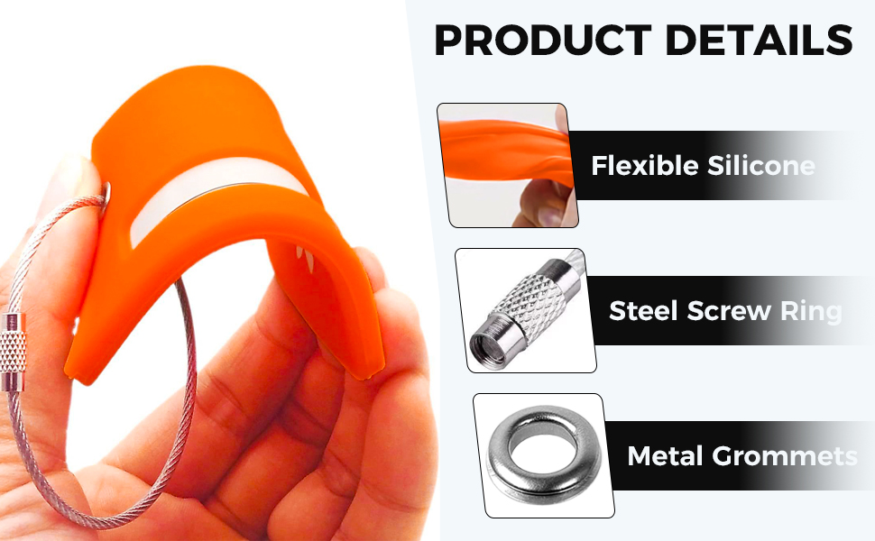 Amazon.com | CPCOIN Luggage Tags for Suitcases 2 Pack Quickly Spot Silicone Traveling Bag Labels ...