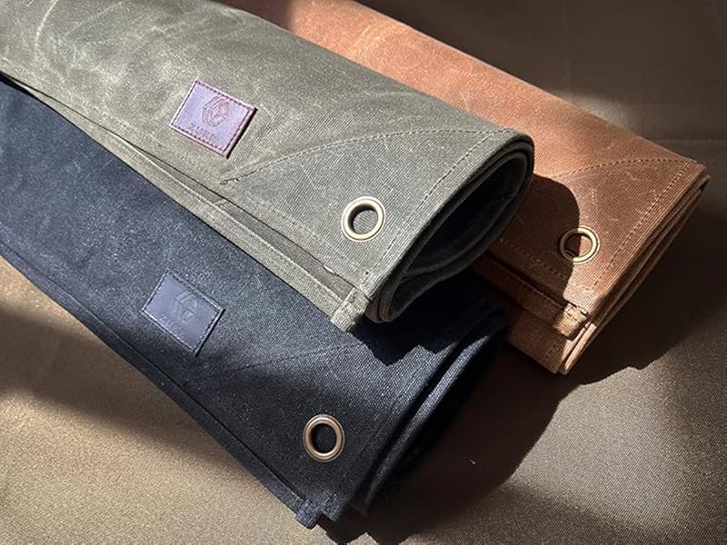 Amazon | ZUKK 帆布シート グランドシート キャンプ 帆布 パラフィン 本革 100×68cm ソロ 16oz キャンバス 厚手 撥水 防水 高耐久 テントシート マルチシート ...