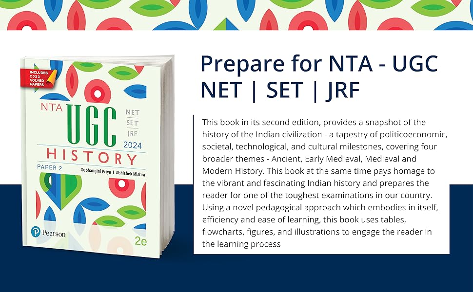 Buy NTA UGC/NET/SET/JRF History Paper 2 - 2024, 2nd Edition, Includes 2023 Solved Papers ...