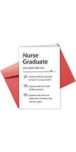 Amazon.com : Gevinna Funny Food Pun Graduation Card for Him Her, Cute ...