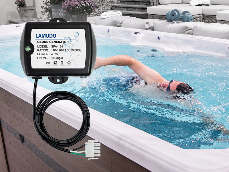 Amazon.com: Lamudo Ozone Generator for Hot Tubs, SPA Ozonator with Injector Venturi for Cold ...