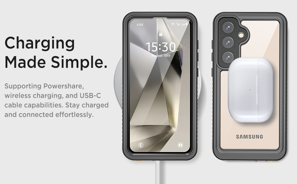 Amazon.com: Miimall for Samsung Galaxy S25 Plus Case Waterproof,IP68 Underwater,360 Full Heavy ...