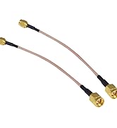 Amazon.com: BOOBRIE BNC SMA Coax Connector SMA Male to BNC Female Coaxial Connector Low Loss ...