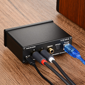 Amazon.co.jp: AIYIMA DAC-A2 PC-USB 光ファイバ同軸入力 DACデコーダー 高音と低音の調整 デコーダー 家庭用デスクトップスピーカー (黒) : 家電＆カメラ