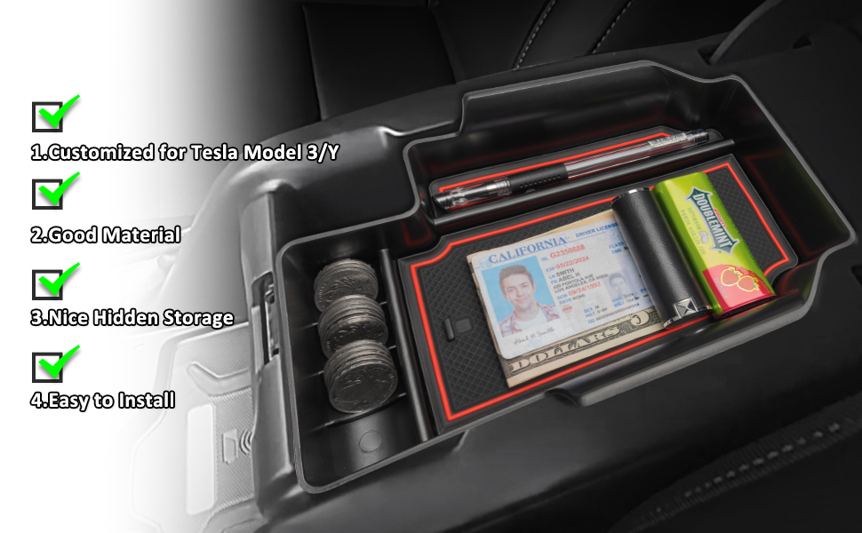 Center Console Organizer Tray for Chevy Colorado /GMC Canyon 2015-2022,Car Center Console ...