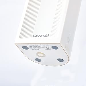 Amazon.com: CASSEOGA Automatic Foaming Soap Dispenser, 320ml Rechargeable, 3 Levels Adjustable ...