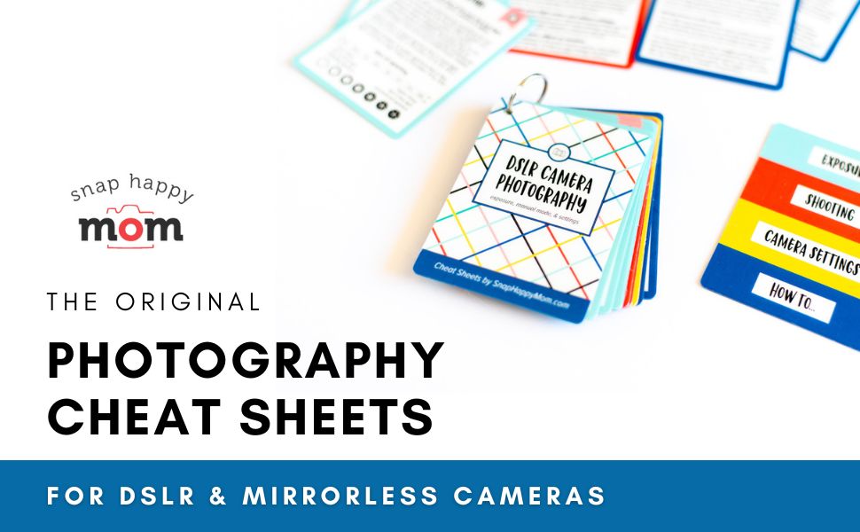 Amazon.com : Mirrorless/DSLR Camera Photography Cheat Sheets and ...