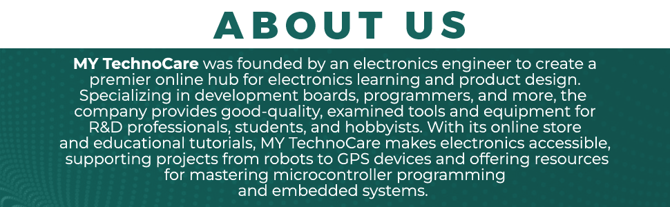 MY TechnoCare 8051 Development Board with AVR USB ASP ISP Programmer ...