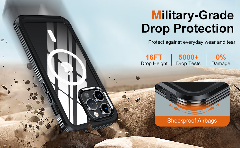 Amazon.com: Bestcellcase Compatible with iPhone 15 Pro Max Case, [Built-in Privacy Screen ...