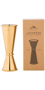 Amazon.com: A Bar Above Premium Bell Jigger with 10 Measurements Inside - Professional & Heavy ...