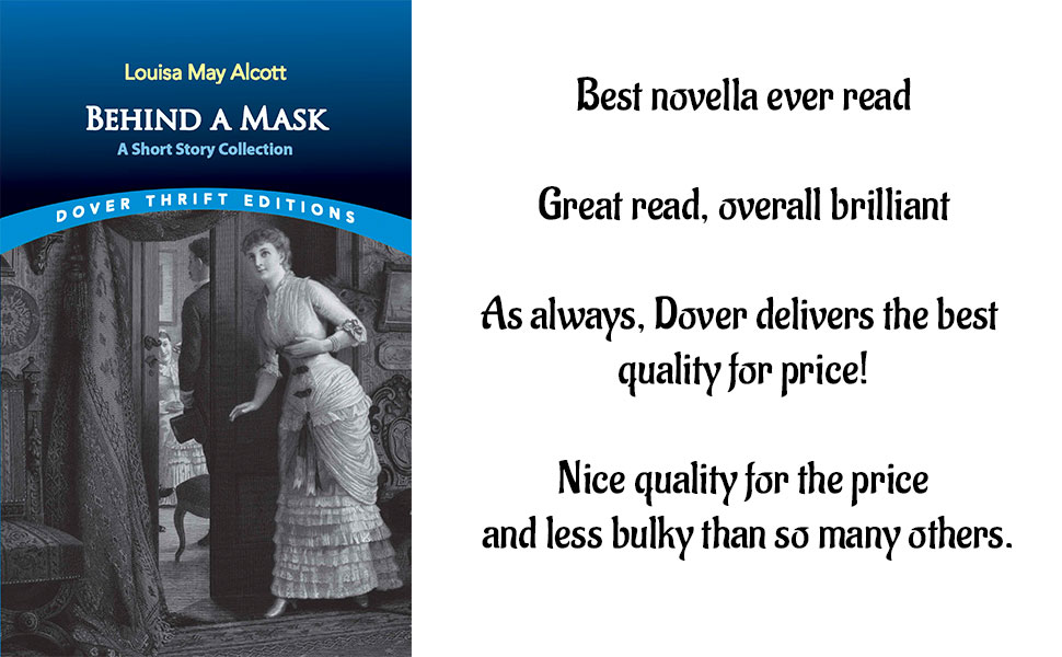 Amazon.com: Behind a Mask: A Short Story Collection (Dover Thrift Editions: Short Stories ...