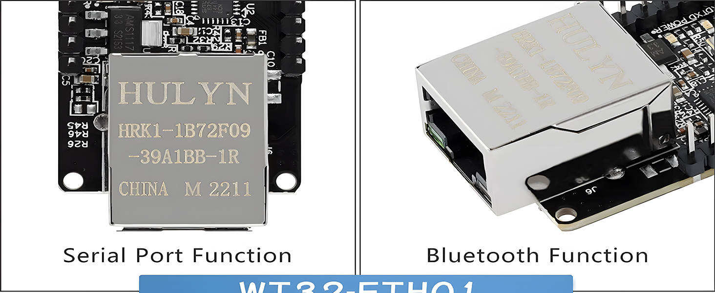 Amazon.com: BSROBOTIC WT32-ETH01 Development Board Ethernet - ESP32 ...