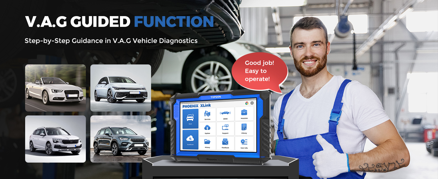 Amazon.com: TOPDON Phoenix XLink Scan Tool, ECU Programming, Online ECU Coding, Upgraded of ...