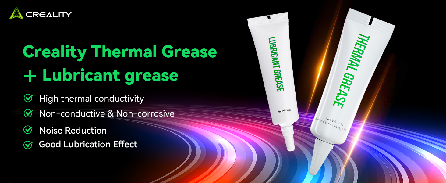 ENOMAKER - Lubricante para impresora 3D, grasa térmica y lubricante de silicona, 20 gramos, 2 en ...