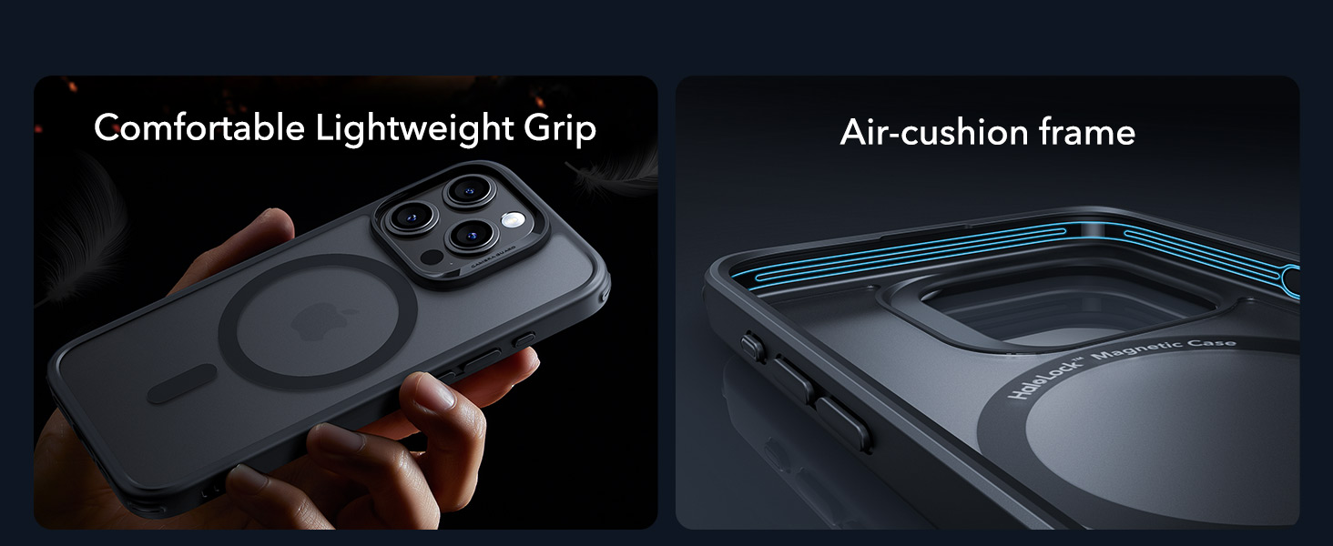 Amazon.com: ESR for iPhone 15 Pro Max Case Set, Translucent Matte Case with Screen Protector ...