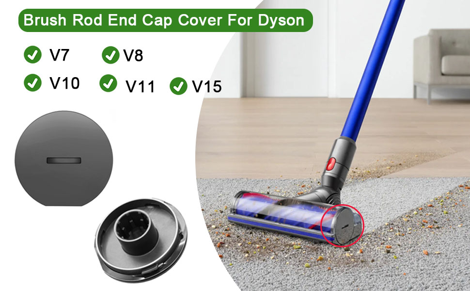 Amazon.de: DianSung 2pcs Bürstenstange Endkappe Abdeckung Zubehör für Dyson V7 / V8 / V10 / V11 ...