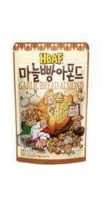 Amazon.com : Gilim HBAF Korean Seasoned Almonds (Wasabi, 1 x 210 gram pack) : Grocery & Gourmet Food