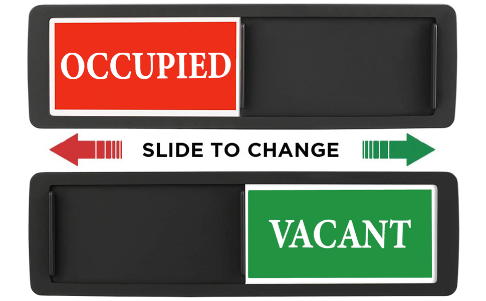 Amazon.com : Privacy Sign, Vacant Occupied Magnet Sign for Home Office Restroom Conference ...