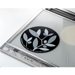 Amazon.co.jp: 高木金属工業(Takagi Metal) IH クッキングヒーター 専用 マット 水洗い可 直径 約 22cm オリーブブラック SK-IMOBK : 大型家電