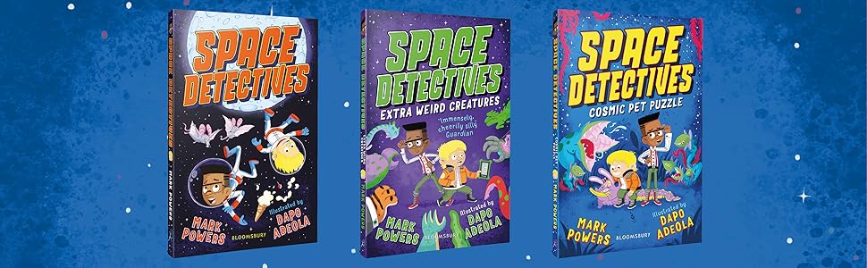 Space Detectives: Cosmic Pet Puzzle : Powers, Mark, Adeola, Dapo: Amazon.co.uk: Books