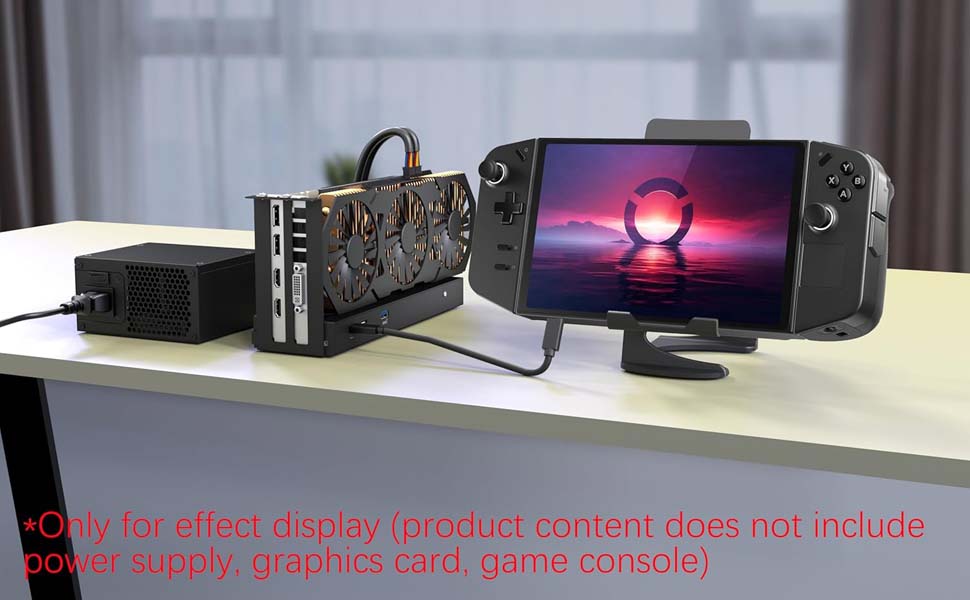 Mini Egpu Enclosure Compatible With Thunderbolt 3 4 Usb4 40gbps External Gpu Dock