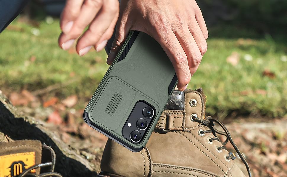 Amazon.com: LATVIN Phone Cover for Samsung Galaxy A25 5G Case | with 1 Screen Protector, Built ...