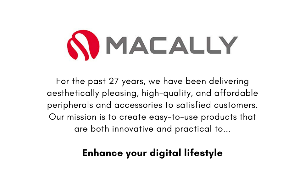 Amazon.com: Macally Multi Device Backlit Mac Bluetooth Keyboard - Great ...