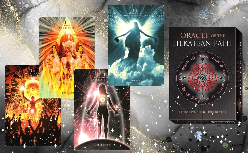 Amazon.co.jp: 【日本語解説書付き】オラクル オブ ヘカテーアン パス Oracle of the Hekatean Path オラクルカード 正規品 女神 ヘカテー : おもちゃ