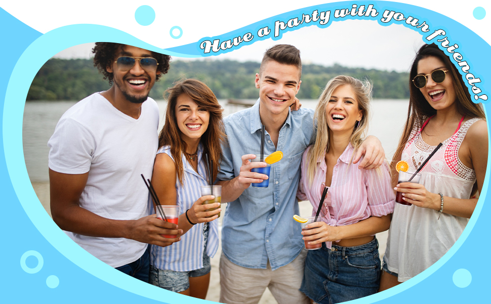 Amazon.com | Meanplan Restaurant Grade 8 oz Plastic Cup Break Resistant ...