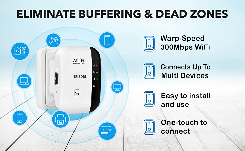 2023 WiFi Extender, WiFi Range Extender Signal Booster up to 3000sq.ft and 27 Devices, WiFi ...