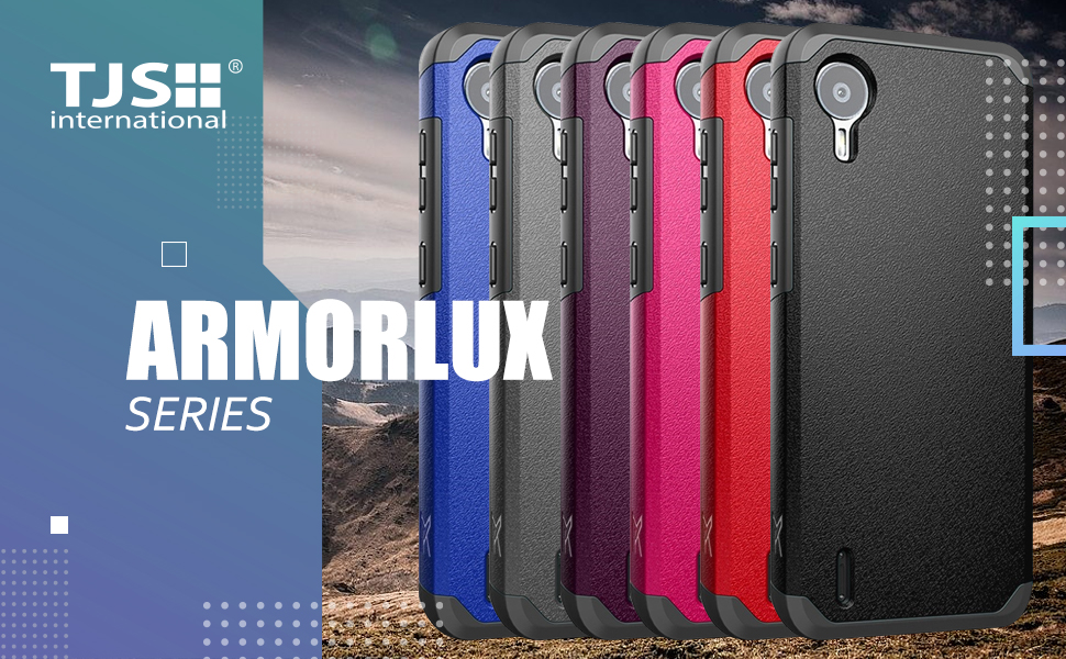 Amazon.com: TJS Compatible with Cricket Debut S2 Case, AT&T Calypso 4 Case, Dual Layer Hybrid ...