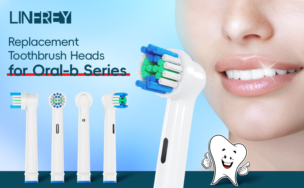 Amazon.com : Replacement Toothbrush heads for Oral B, Professional Soft ...
