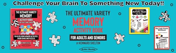 Amazon.com: The Ultimate Variety Memory Activity Book For Adults and Seniors: Fun & Relaxing ...