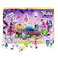 Amazon.com: DreamWorks Trolls Band Together Mineez 24 pc Holiday Advent ...