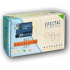EPICTAC Ultimate Starter Kit for Arduino UNO R3, LCD1602, SG90, Relay, PIR, ADXL345 | Processing ...