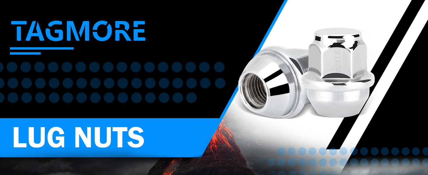 Amazon.com: TAGMORE M12X1.5 Lug Nuts - 20pcs OEM wheel lug nuts Compatible with 2009-18 Focus ...