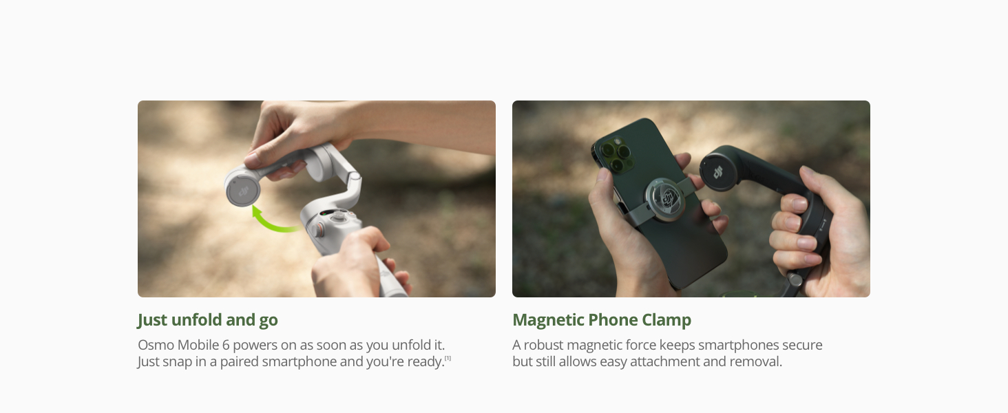 DJI Osmo Mobile 6 Gimbal Stabilizer for Smartphones, 3-Axis Phone ...