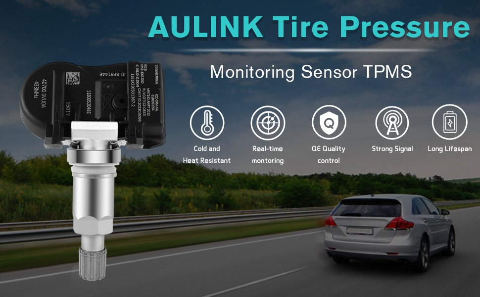 Amazon.com: AULINK Tire Pressure Monitoring System TPMS Sensors Compatible with Nissan Rogue ...