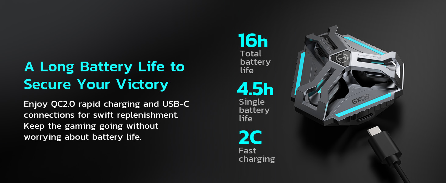 Amazon.com: HECATE by Edifier GX05 Wireless Gaming Earbuds, 15ms Low Latency, 2.4GHz/Bluetooth 5 ...