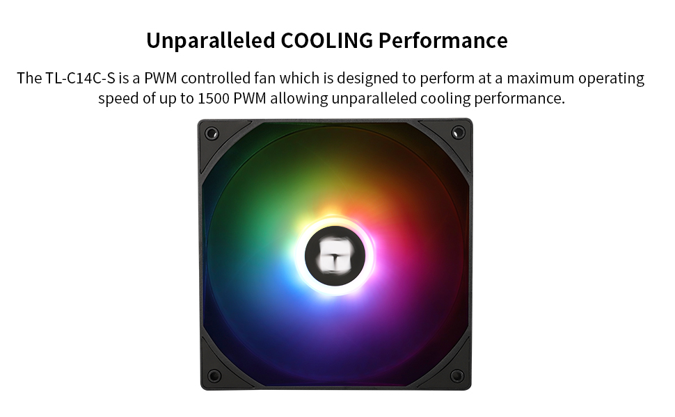 Amazon.com: Thermalright TL-C14C-S X3 CPU Fan,with High Speed 1500RPM,140MM Quiet PWM Fan ...