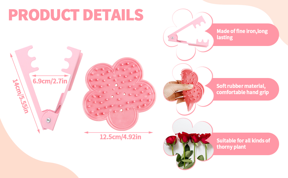 Amazon.com: 3 PCS Rose Thorn Stripper Tool, Flower Stem Cutter, Thorn Remover for Roses, Rose ...