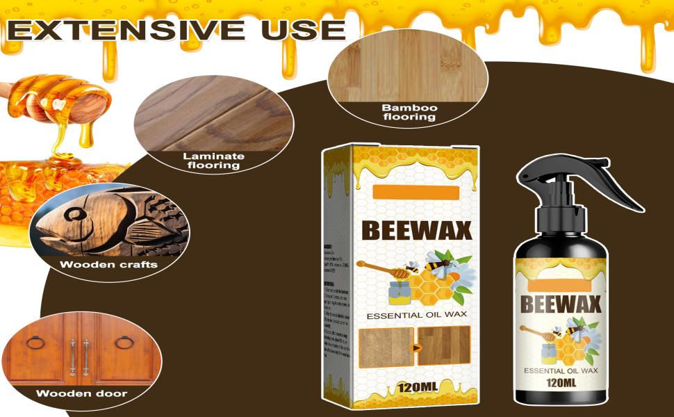 Natural Micro-Molecularized Bienenwachs Spray, Beeswax Spray for Wood & Furniture, Bienenwachs ...