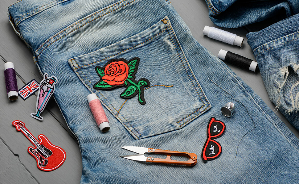 Amazon.com: Custom Logo/Photo Patches, Custom Embroidered Logo Patches, Customized Embroidery ...