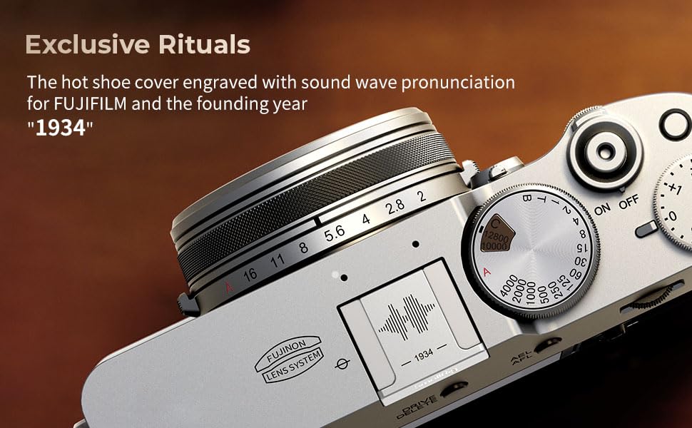 Amazon.com : SmallRig Hot Shoe Cover for FUJIFILM X100VI X100V X-T4 X-T3 X-T30 X-T30II X-E4 X ...